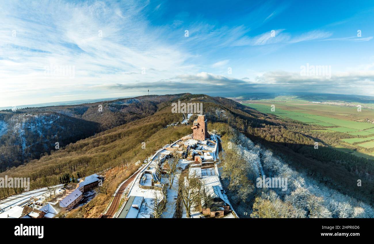 Wilhelm I Monument on Kyffhaeuser Mountain Thuringia, Germany under ...