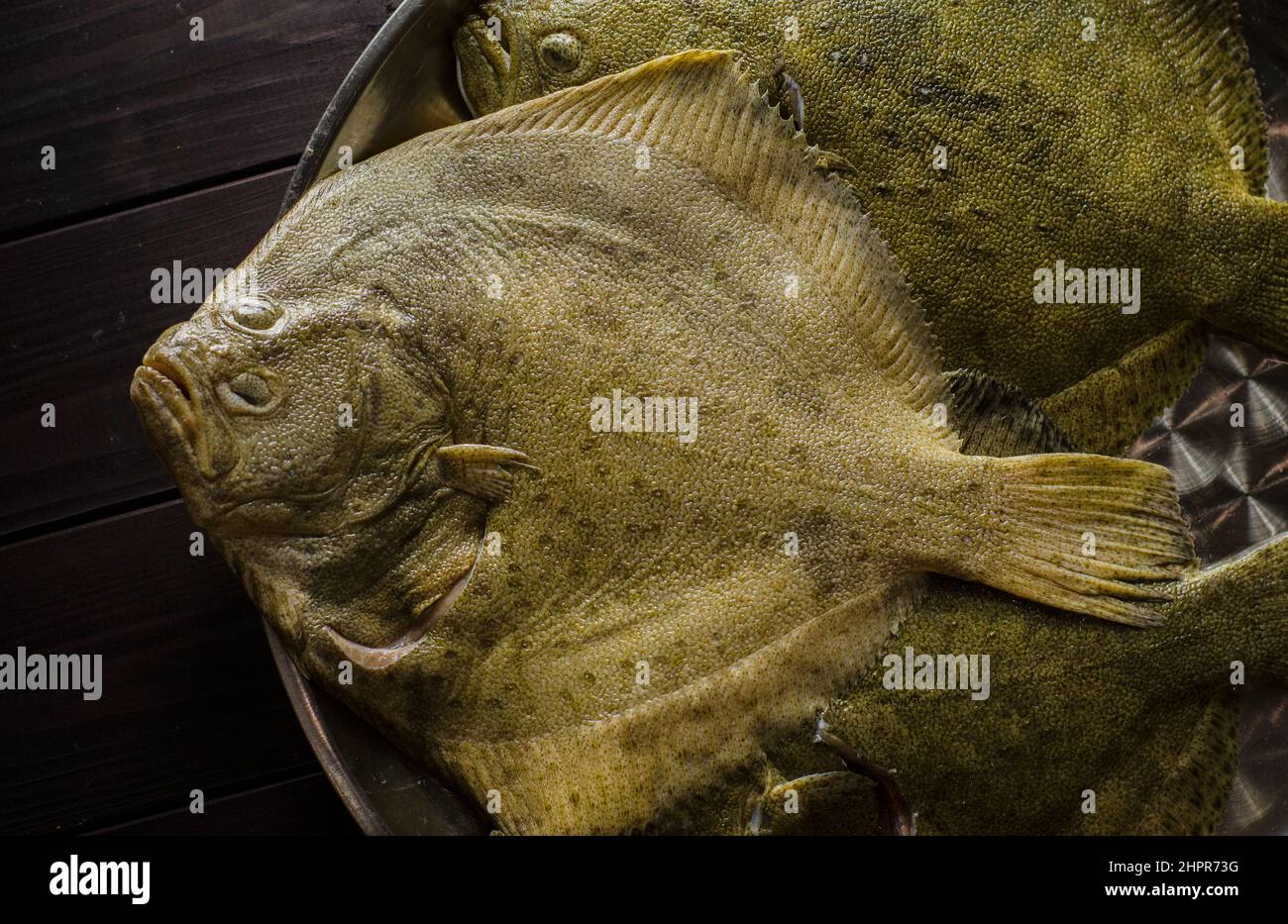 raw cleaned whole flounder fish ready for cooking Stock Photo - Alamy