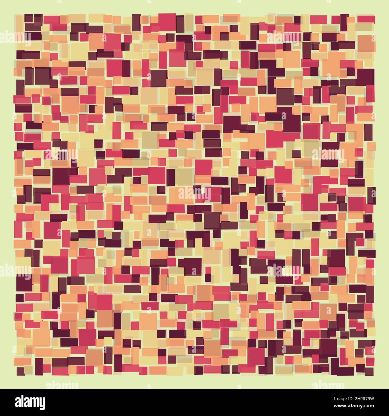 Abstract Offset Quads generative art background art illustration Stock ...