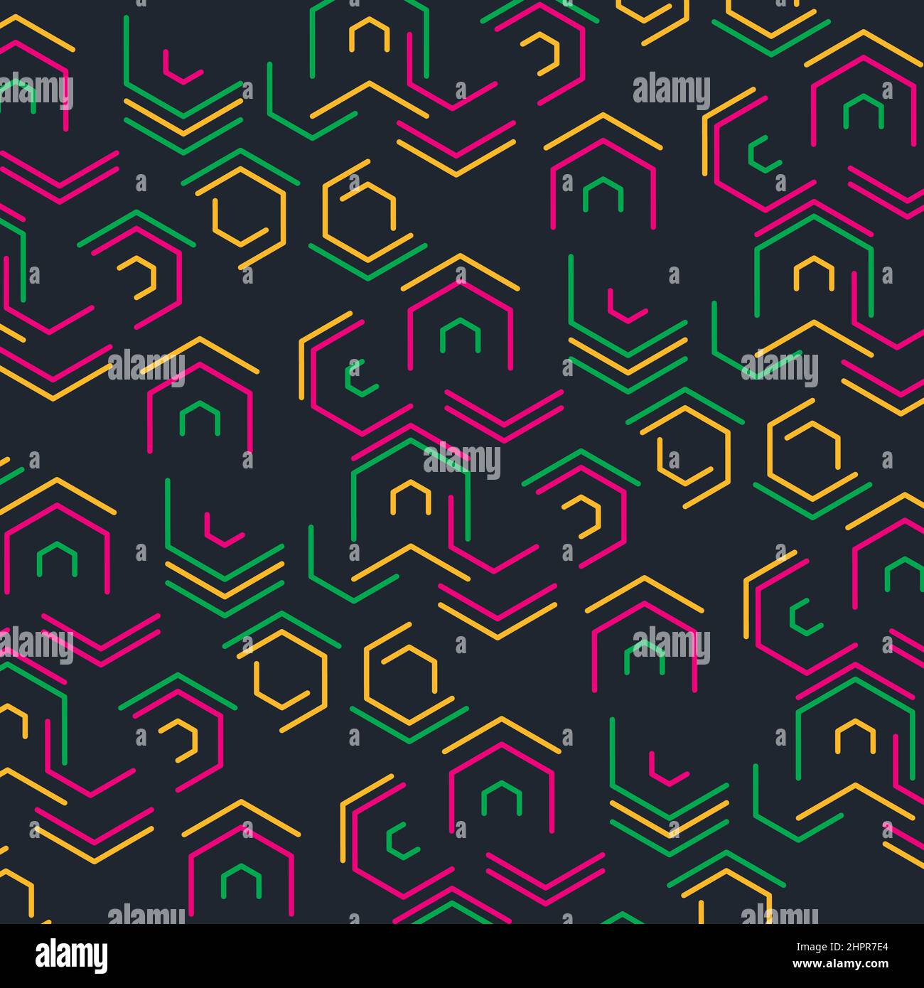 Vector abstract hexagon shapes background Stock Vector Image & Art - Alamy