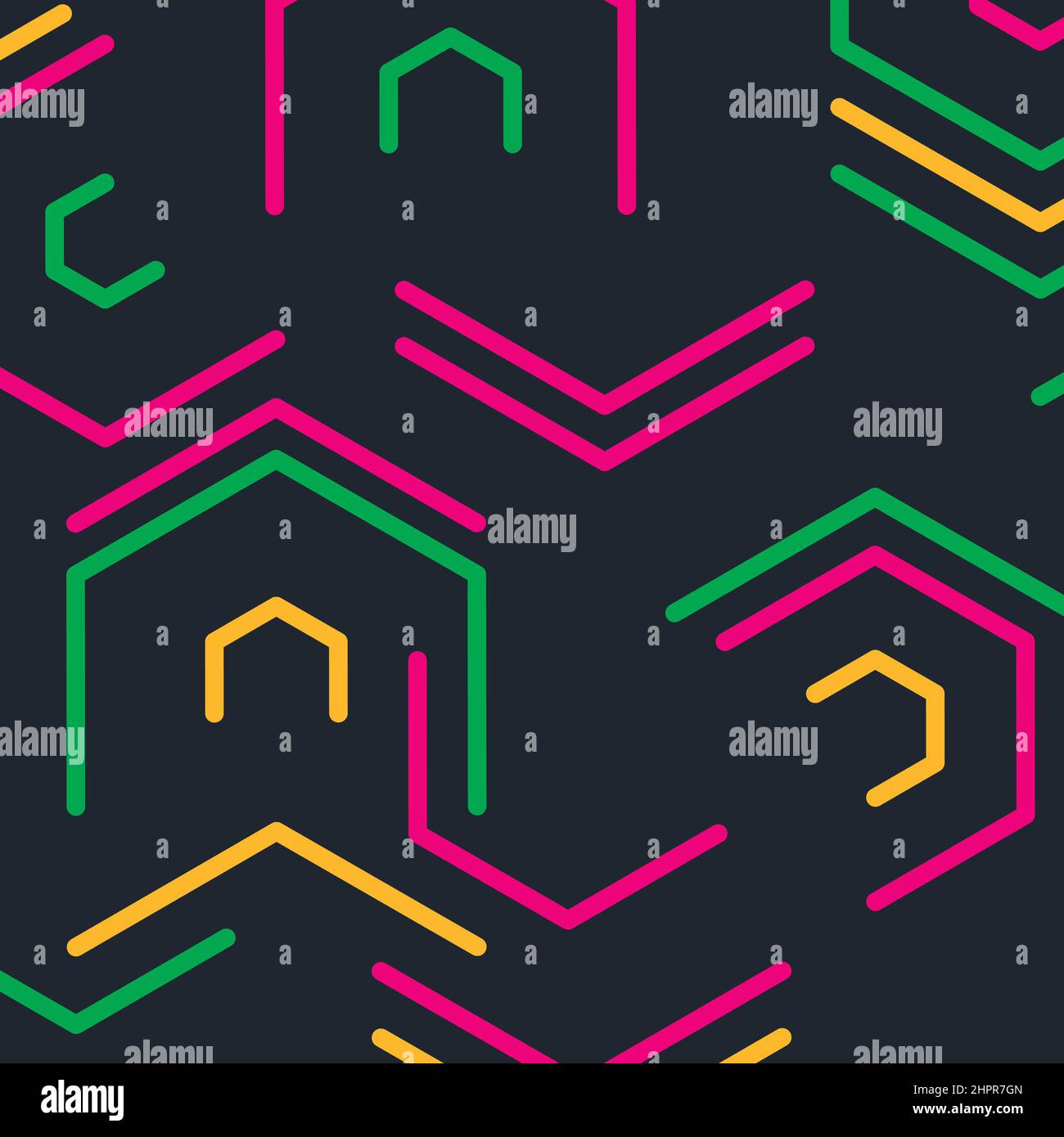 Vector abstract hexagon shapes background Stock Vector Image & Art - Alamy