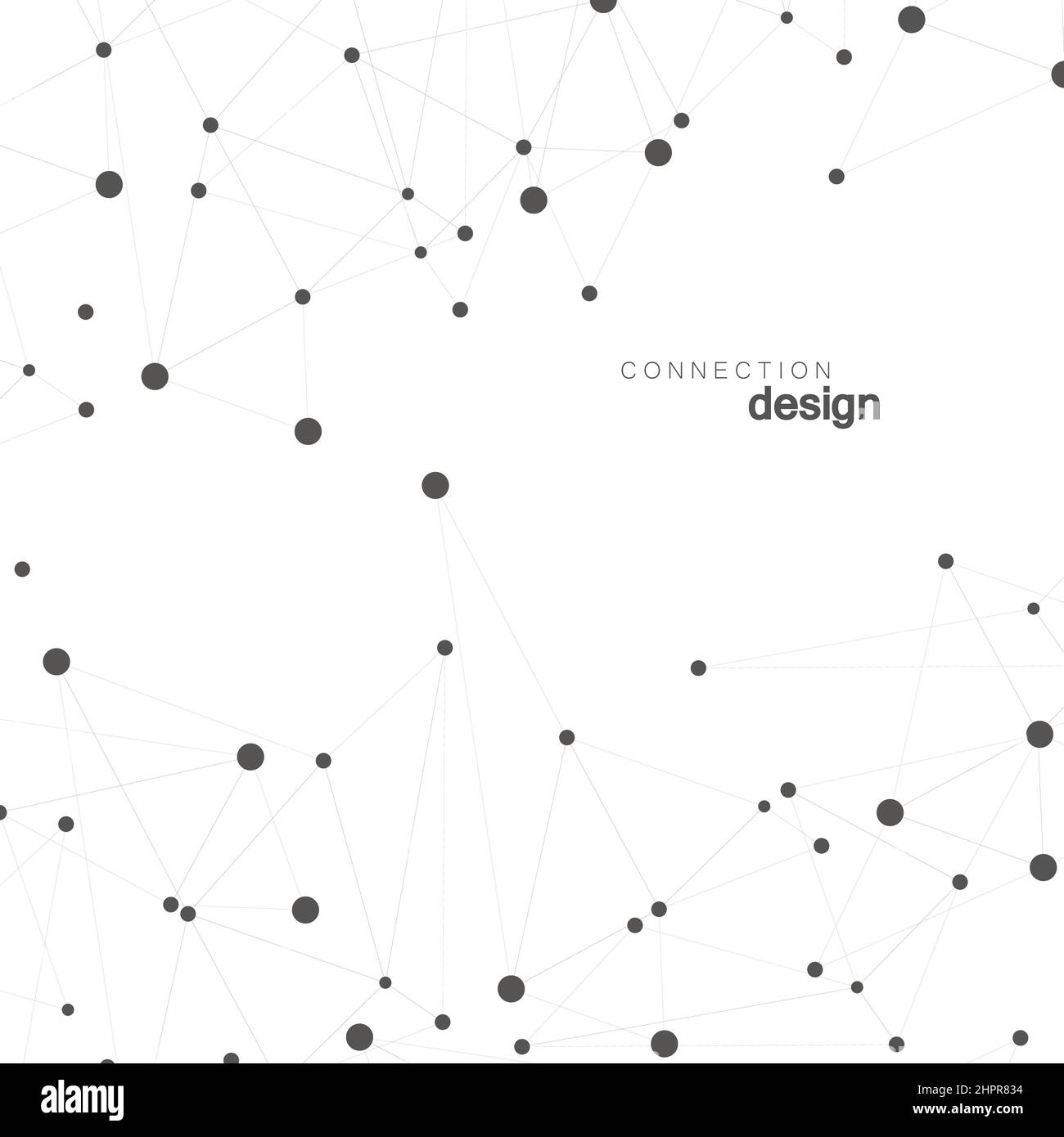 Vector network connection and atom design Stock Vector Image & Art - Alamy