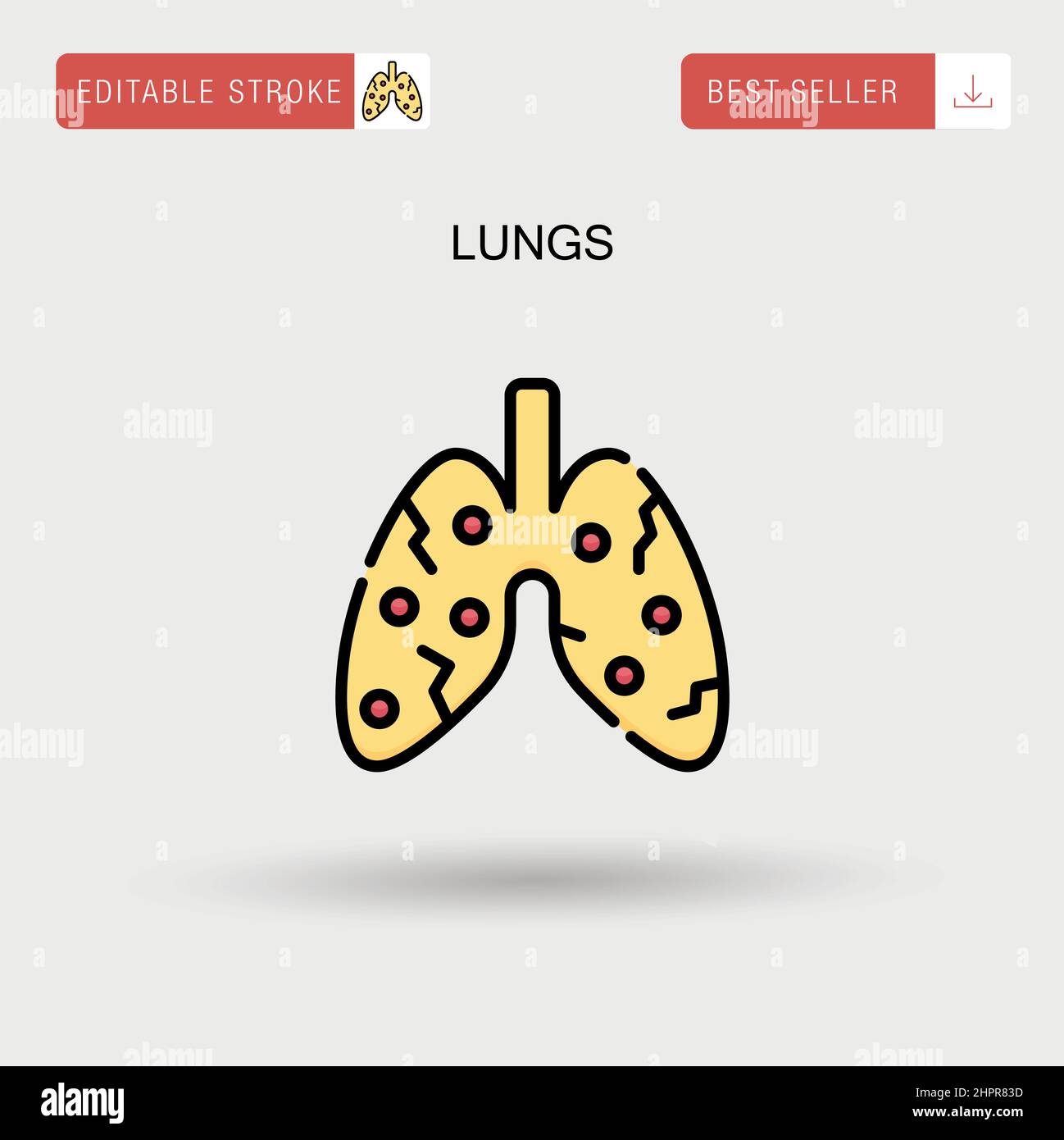 Human lungs graphic hi-res stock photography and images - Alamy