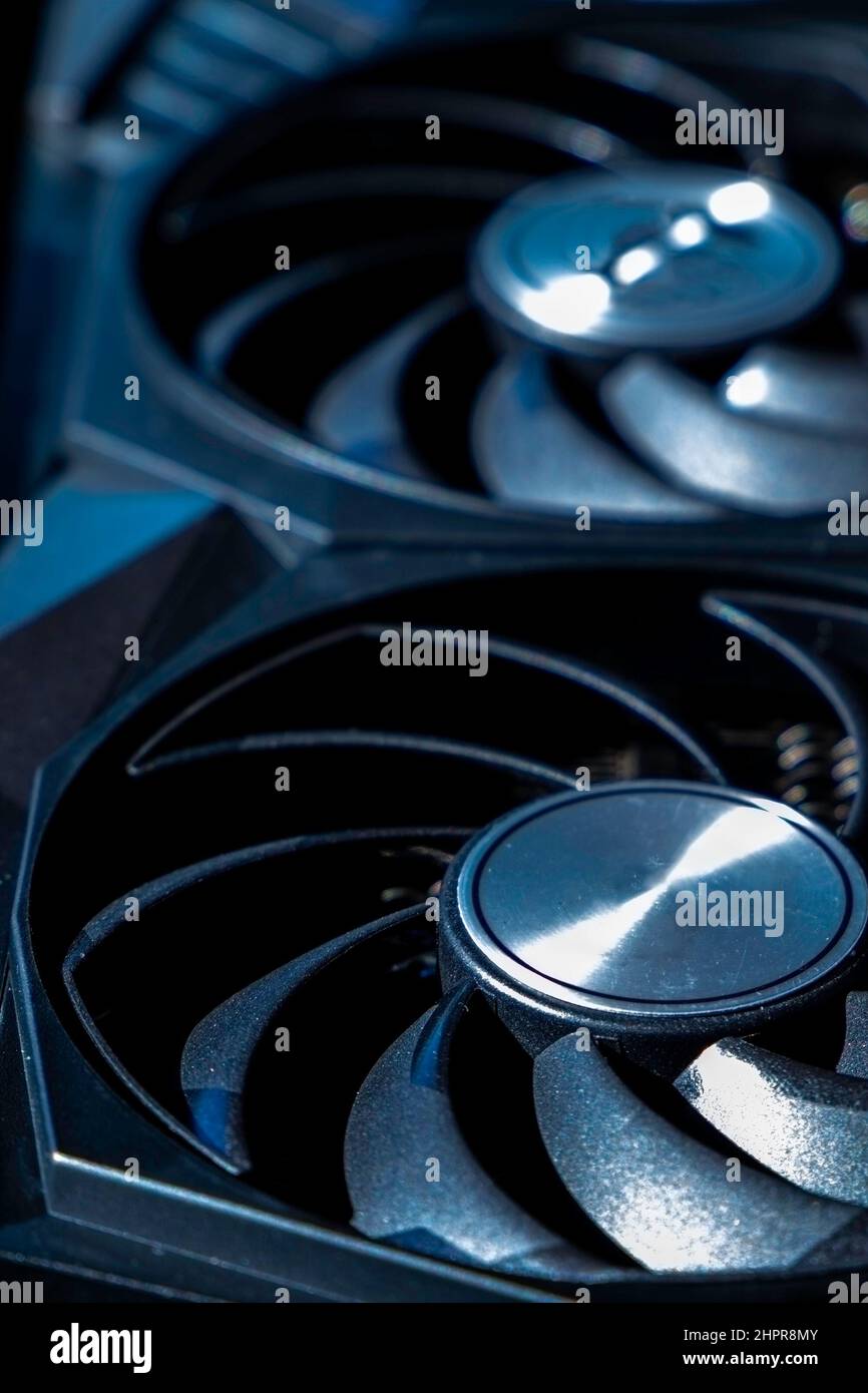 Powerful modern computer graphic card for crypto currency mining and ...