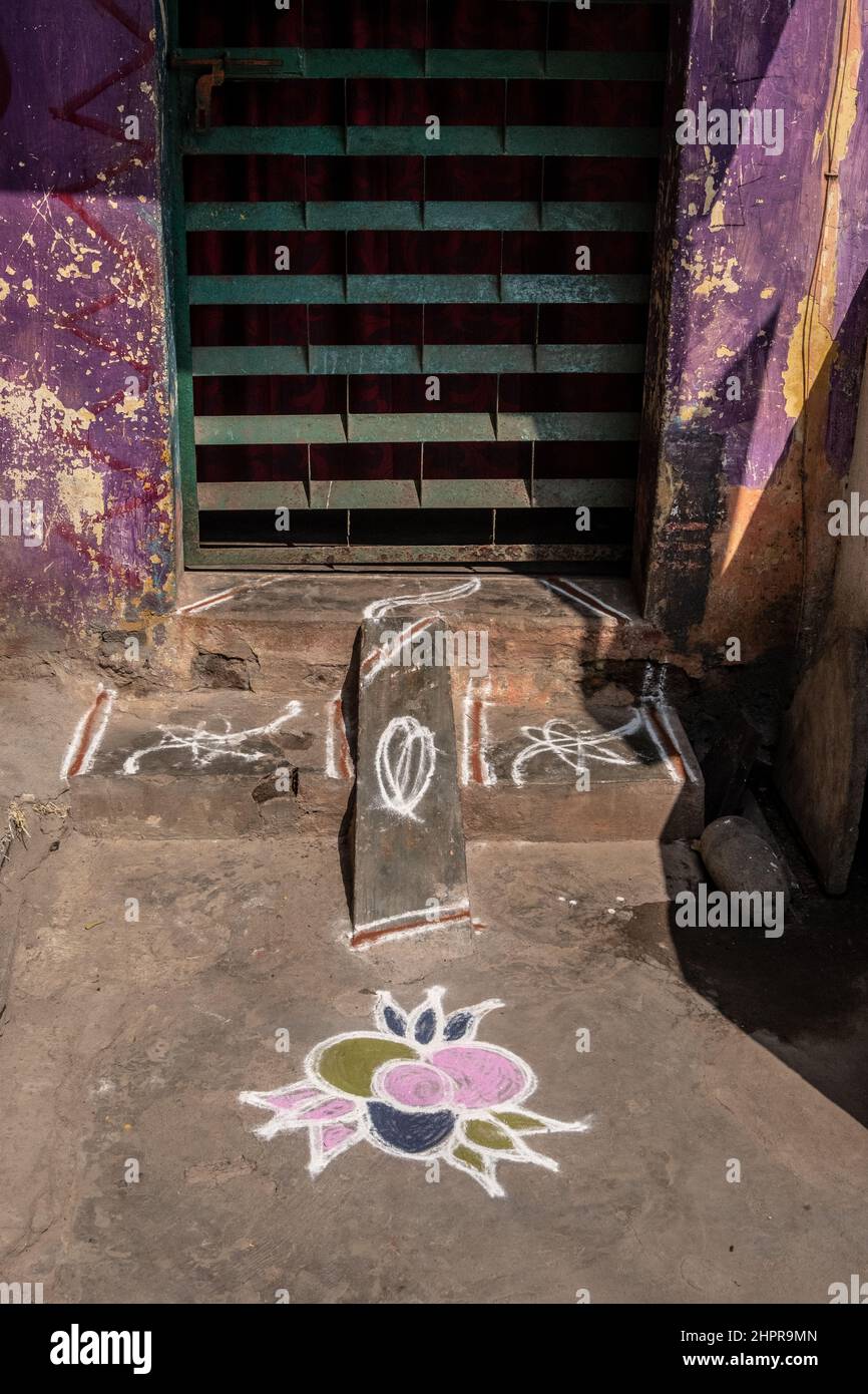 Rangoli is an art originating in the Indian subcontinent, in which ...