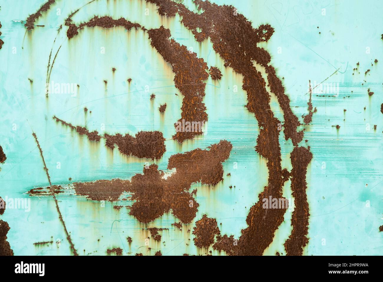 Grunge rusty metal texture. Rusted and oxidized background. Old worn ...