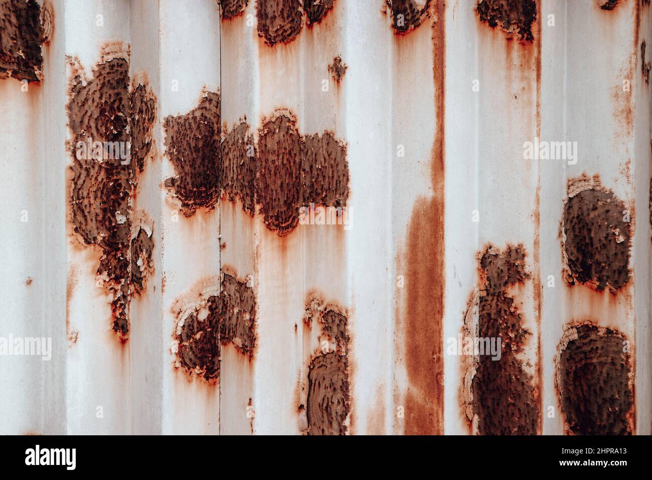 Grunge rusty metal texture. Rusted and oxidized background. Old worn ...