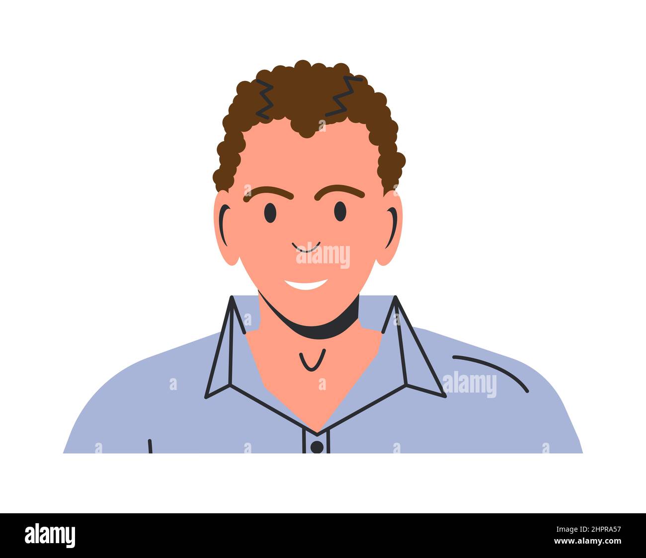 Teacher portrait man in Stock Vector Images - Alamy