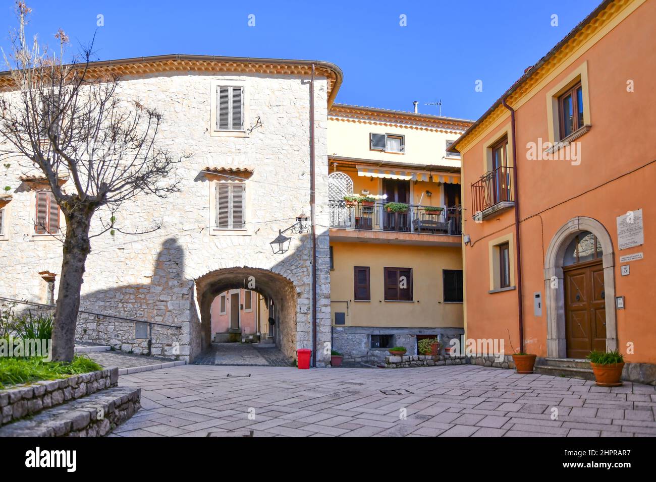 The Italian village of Campodimele Stock Photo - Alamy