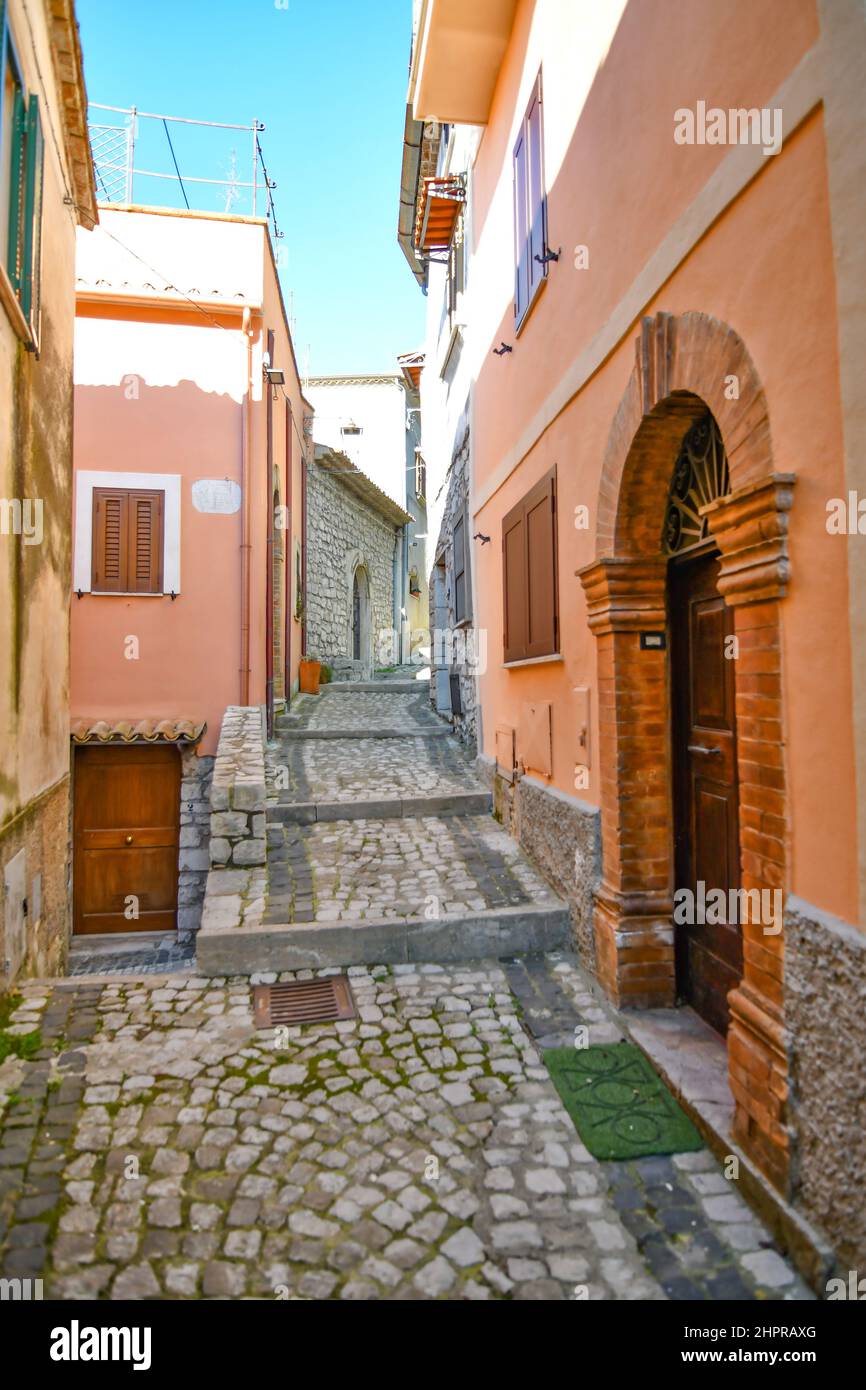 The Italian village of Campodimele Stock Photo - Alamy