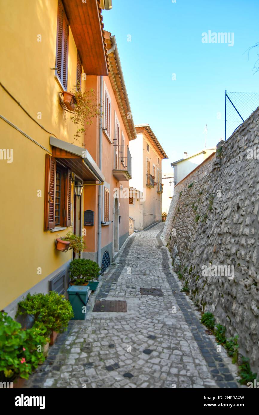 The Italian village of Campodimele Stock Photo - Alamy