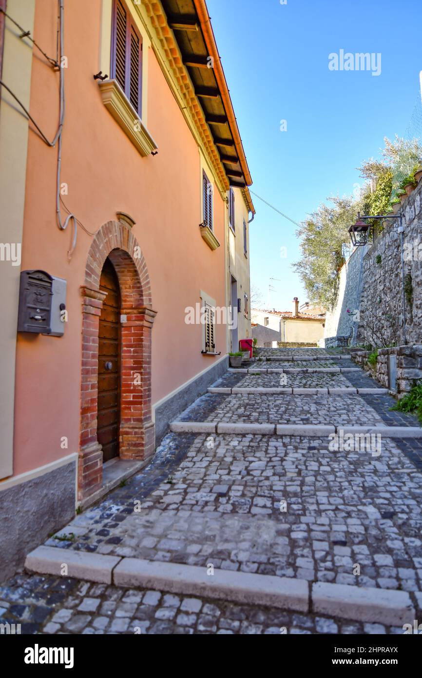 The Italian village of Campodimele Stock Photo - Alamy