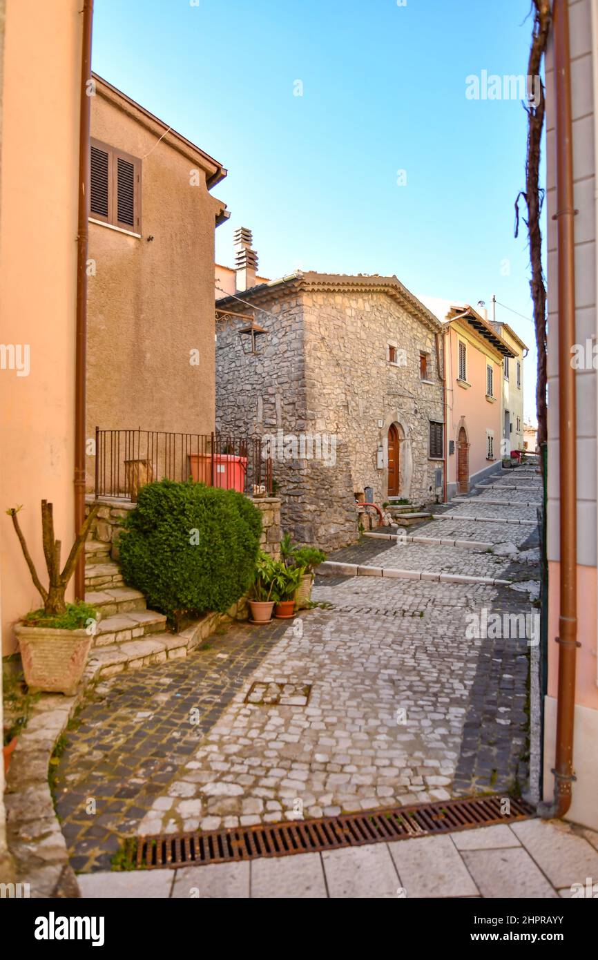 The Italian village of Campodimele Stock Photo - Alamy