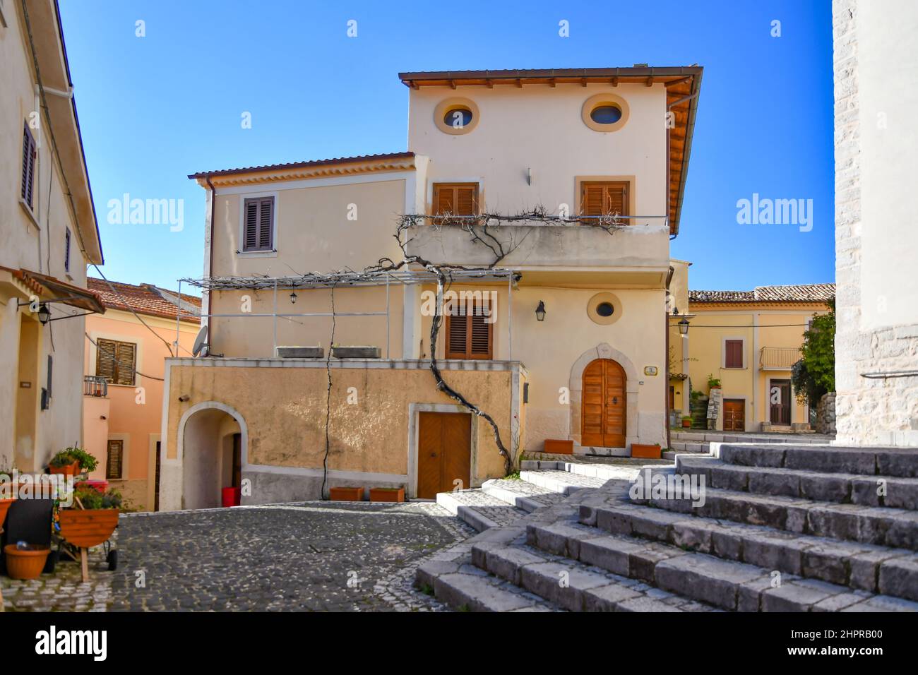 The Italian village of Campodimele Stock Photo - Alamy