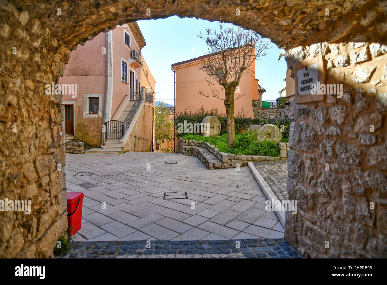 The Italian village of Campodimele Stock Photo - Alamy