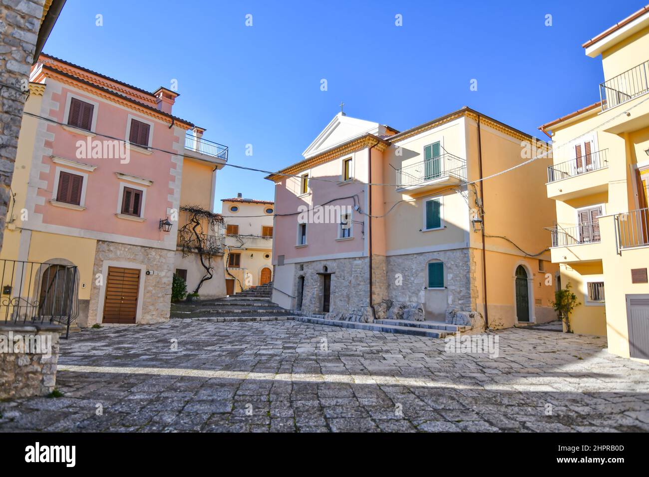 The Italian village of Campodimele Stock Photo - Alamy