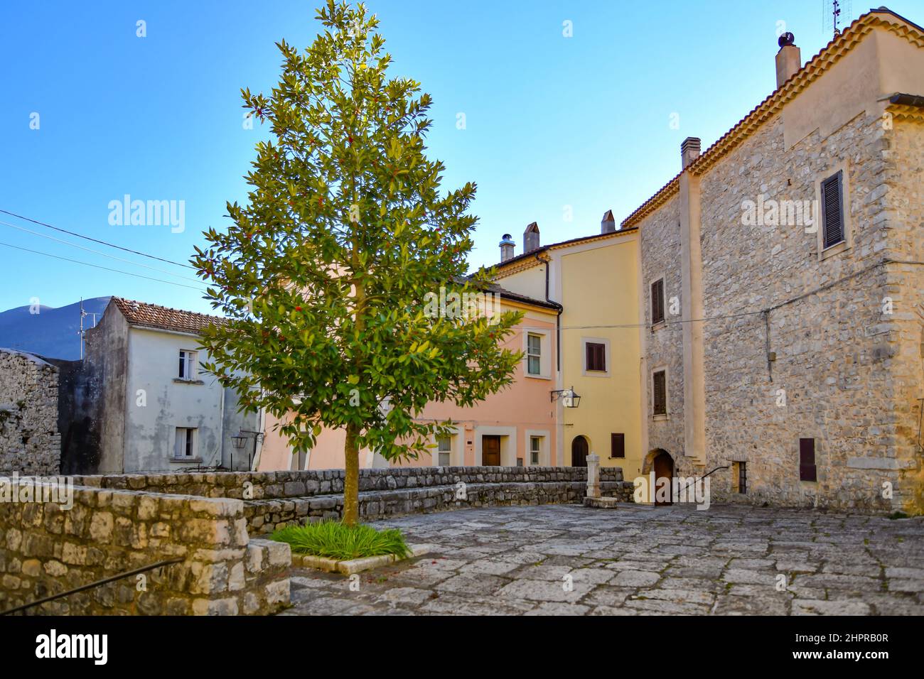 The Italian village of Campodimele Stock Photo - Alamy