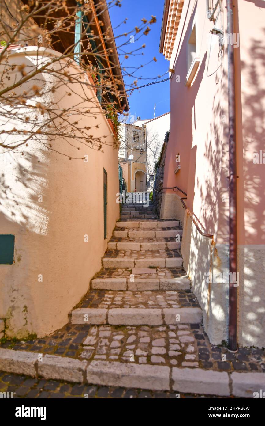 The Italian village of Campodimele Stock Photo - Alamy