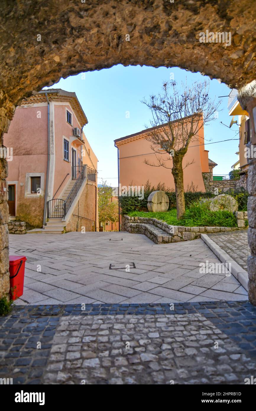 The Italian village of Campodimele Stock Photo - Alamy