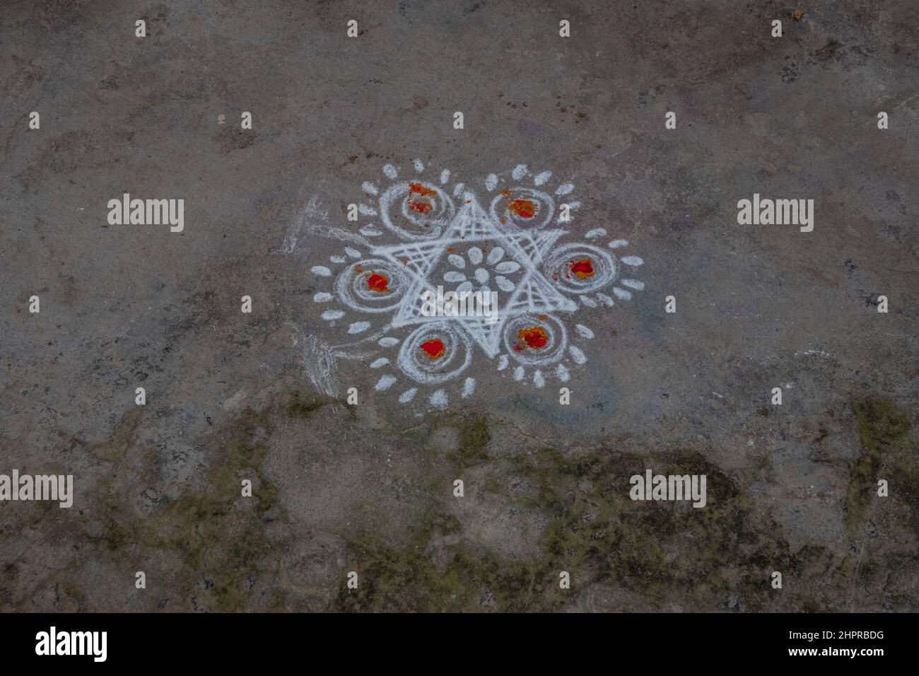 Rangoli is an art originating in the Indian subcontinent, in which ...