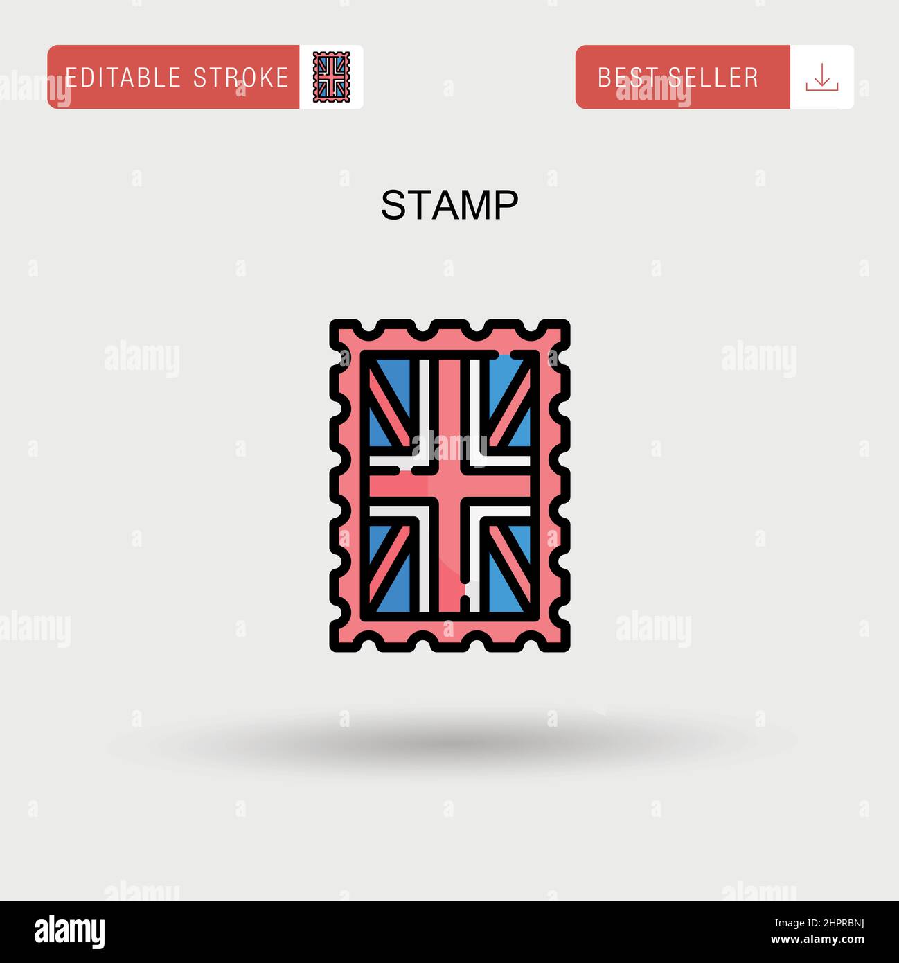 Postage stamp style Stock Vector Images - Alamy