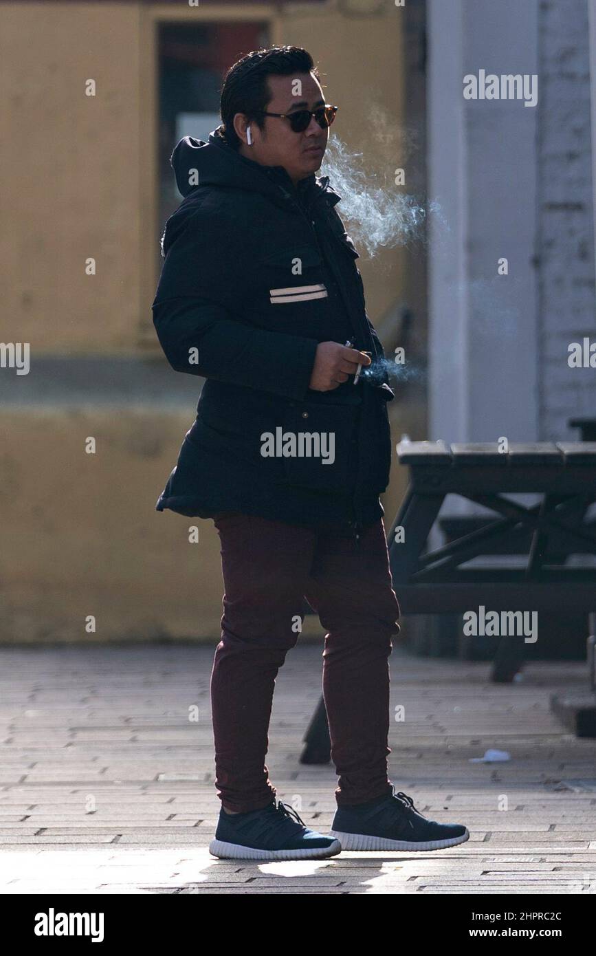 Amrit Magar arrives at Bromley Magistrates' Court, Kent. He has been ...