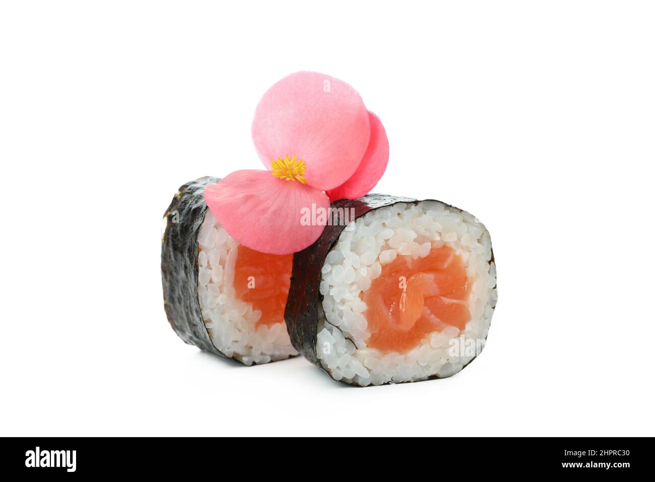 Maki isolated on white background, close up Stock Photo - Alamy