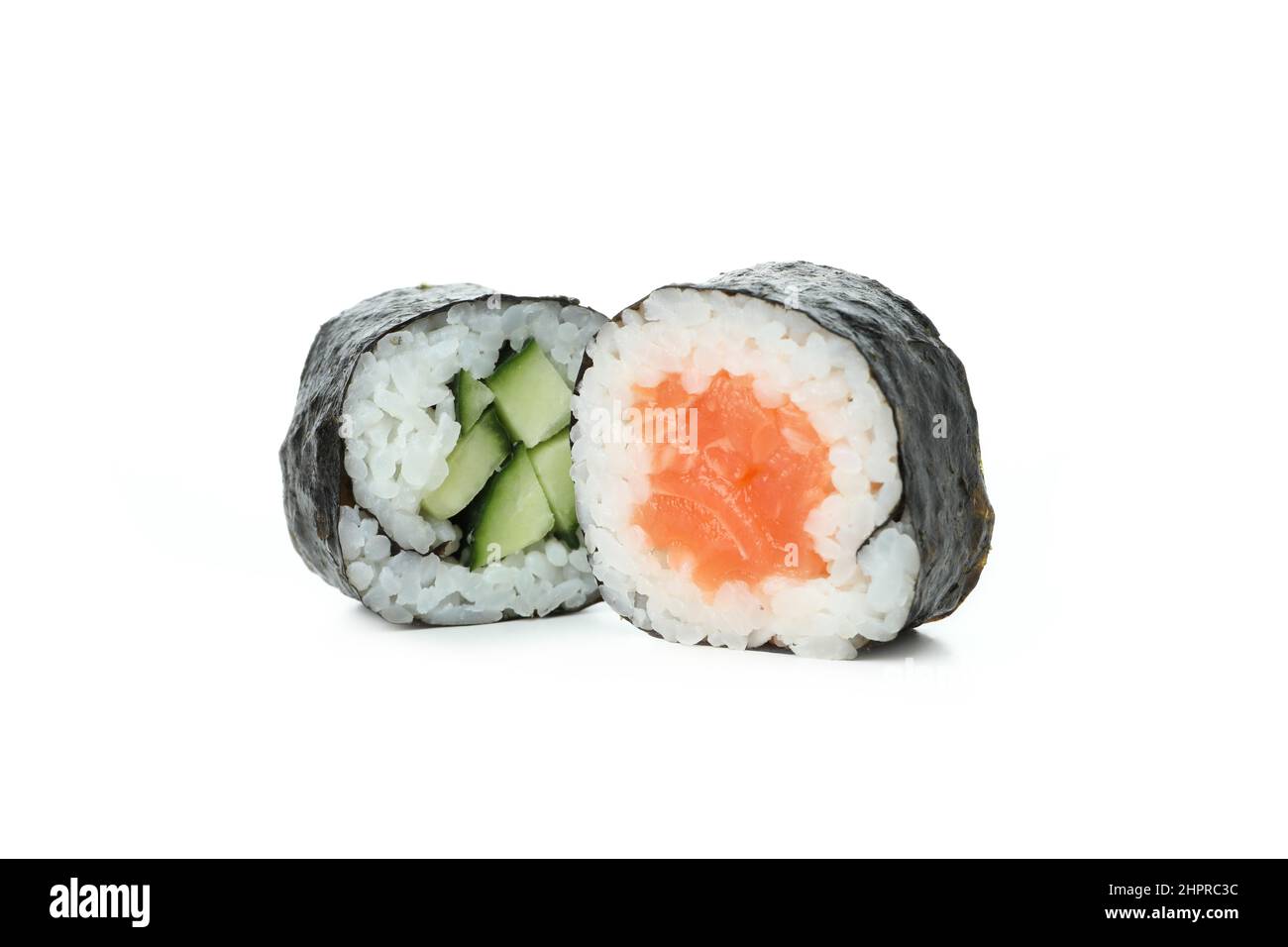 Maki isolated on white background, close up Stock Photo - Alamy