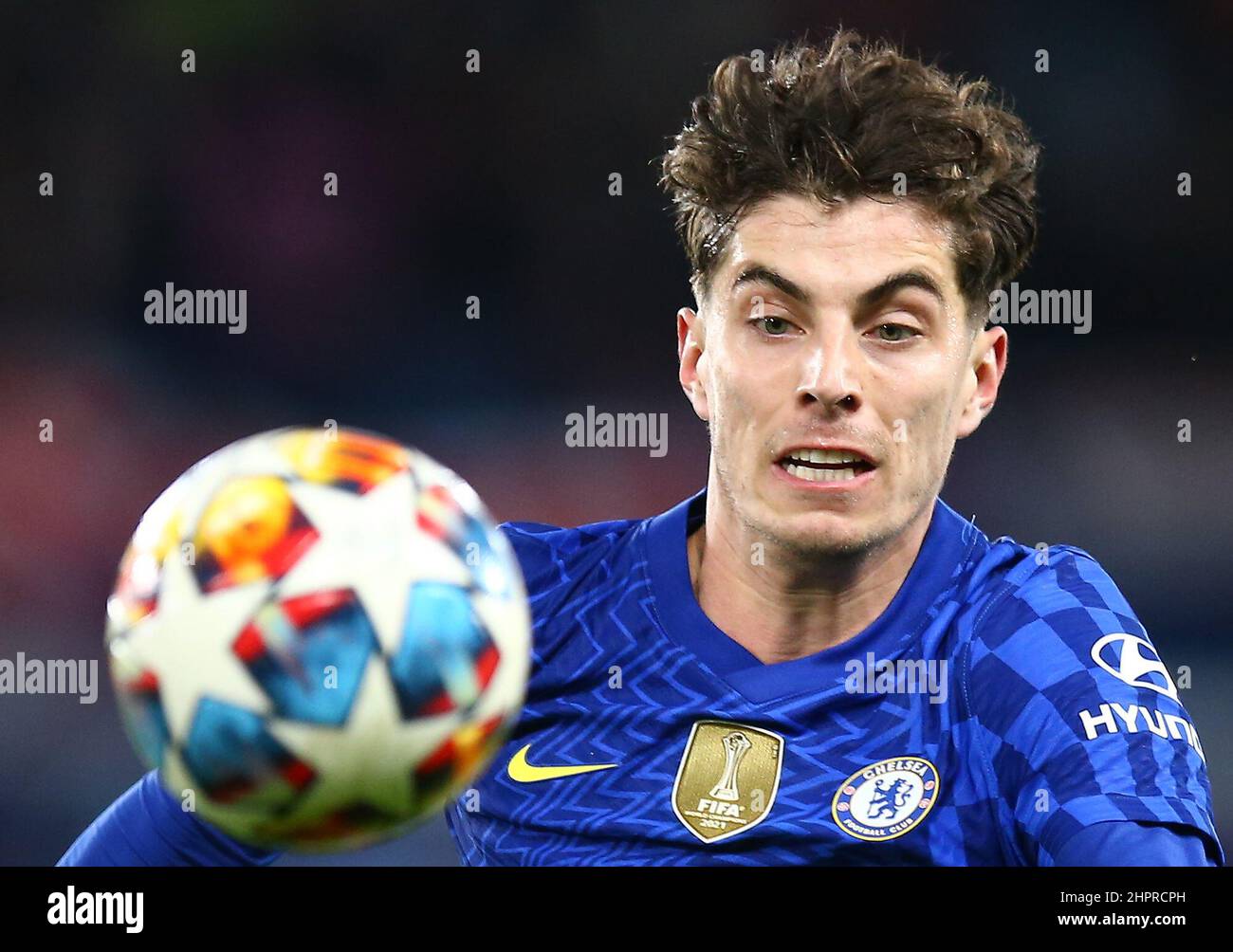 Kai Havertz of Chelsea during the Chelsea v Lille football match, UEFA ...