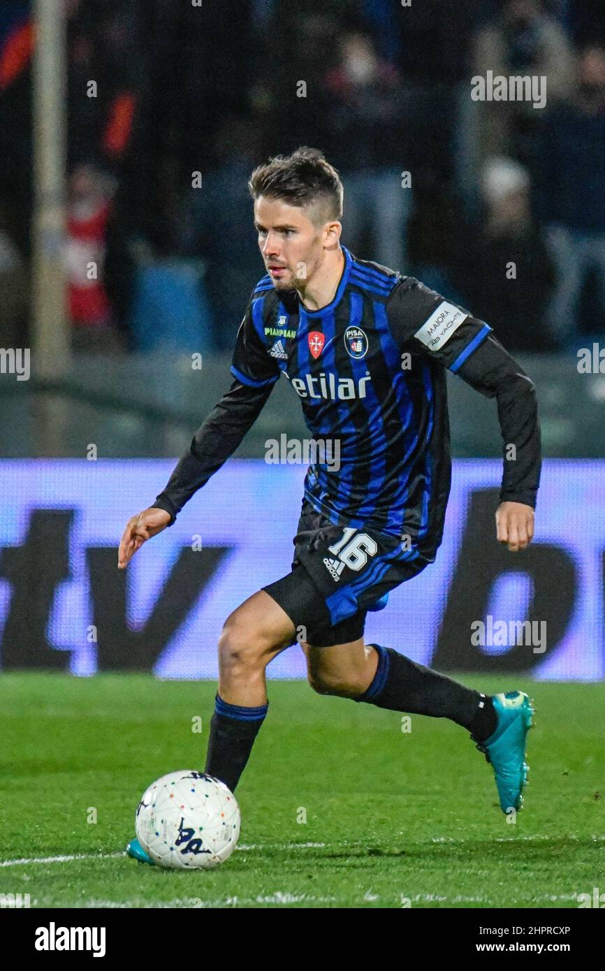 Arena Garibaldi, Pisa, Italy, February 22, 2022, Adam Nagy (Pisa ...