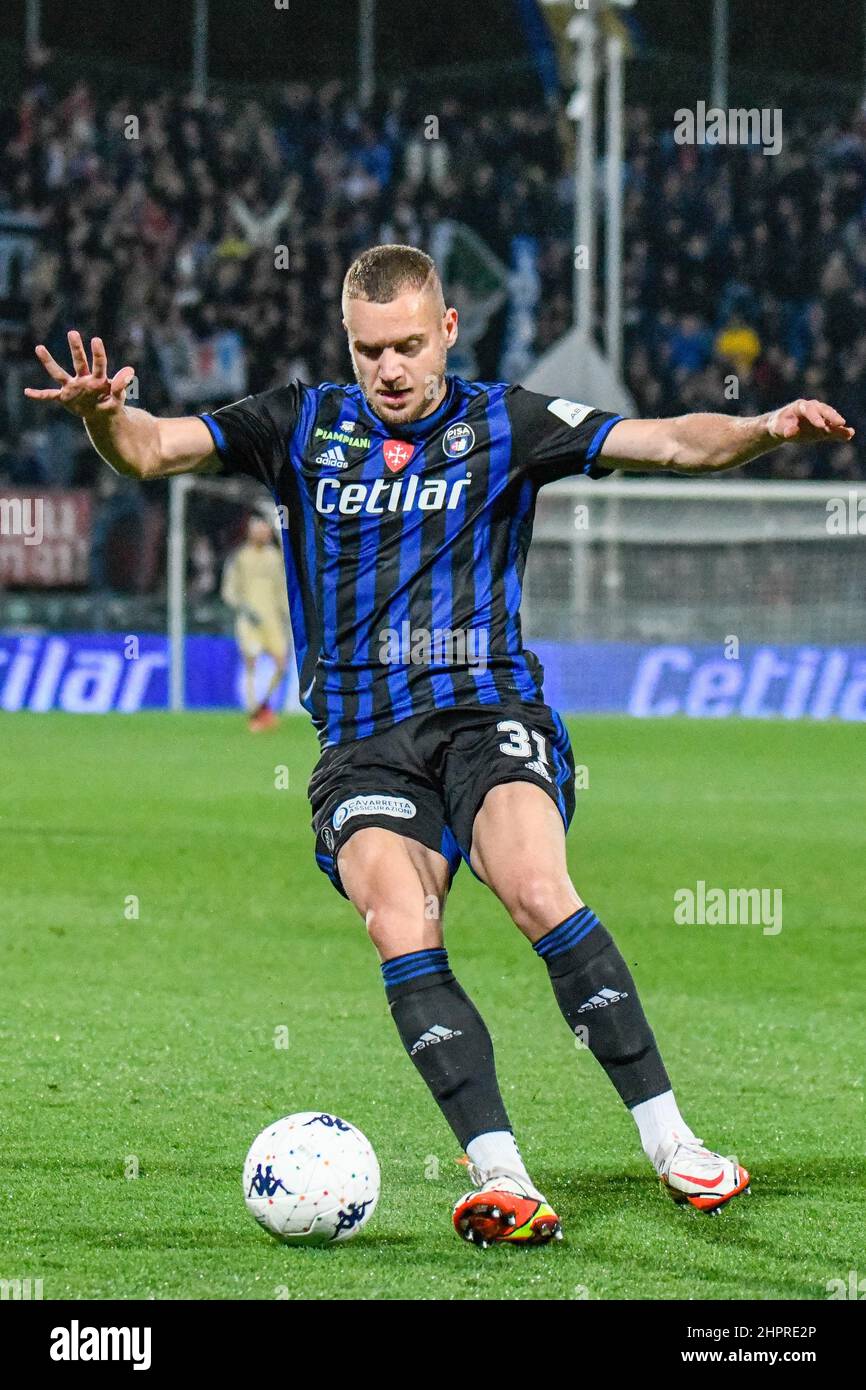 Arena Garibaldi, Pisa, Italy, February 22, 2022, George Alexander ...