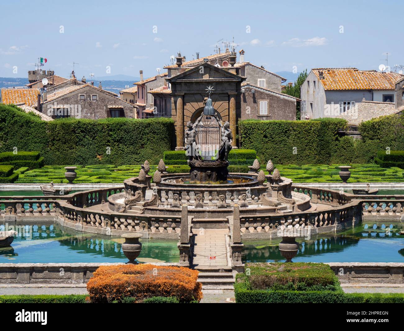 Bagnaia villa lante gardens hi-res stock photography and images - Alamy
