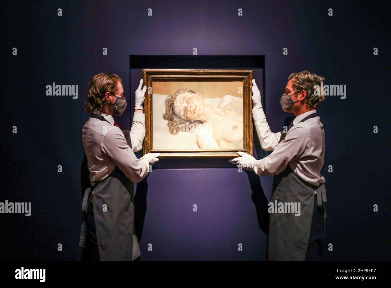 Lucian freud paintings hi-res stock photography and images - Alamy