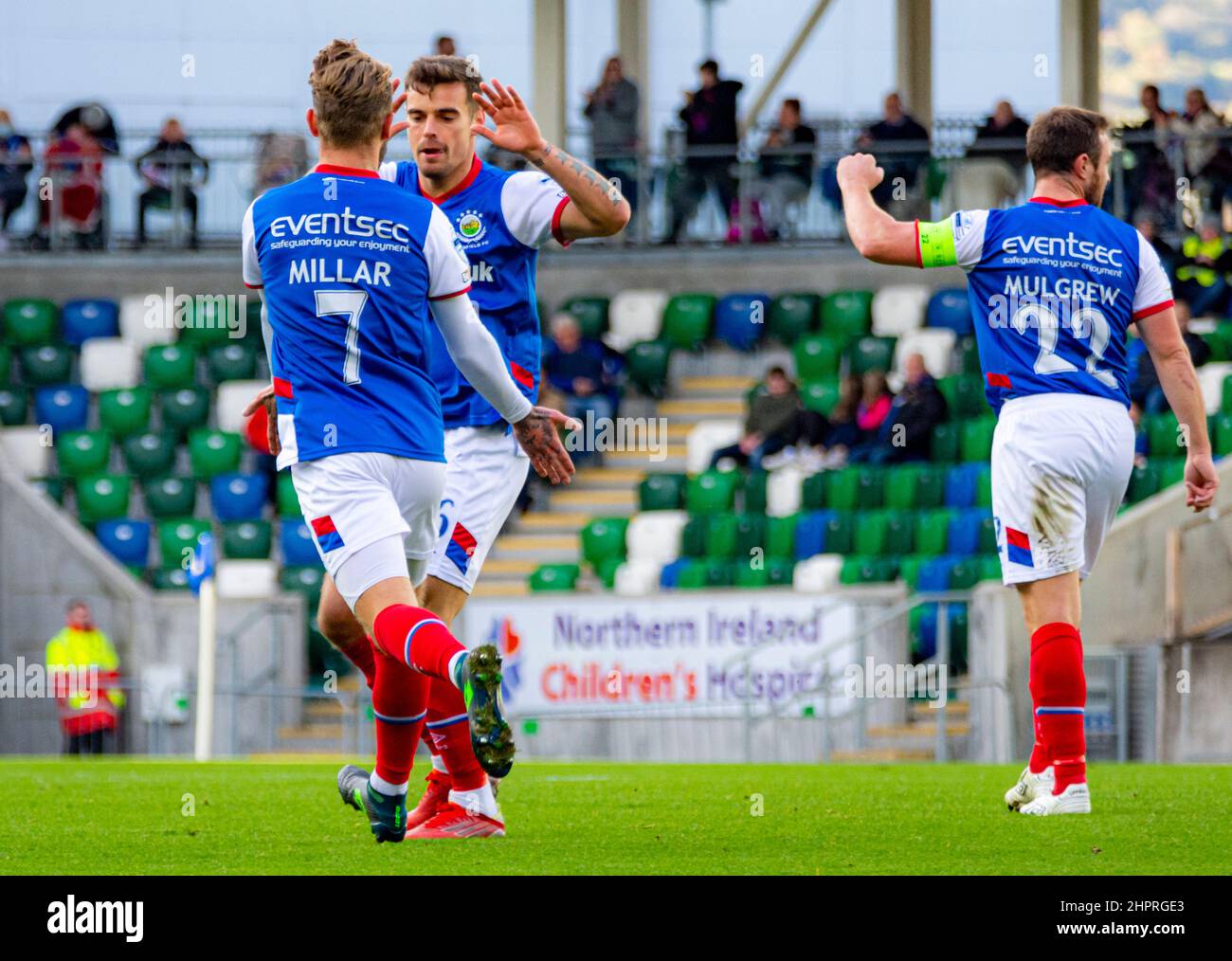 Northern ireland at windsor park hi-res stock photography and images ...