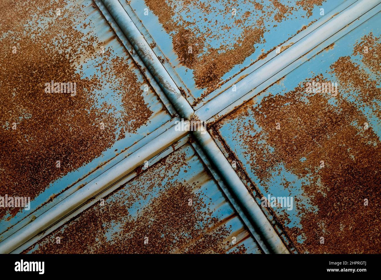 Grunge rusty metal texture. Rusted and oxidized background. Old worn ...