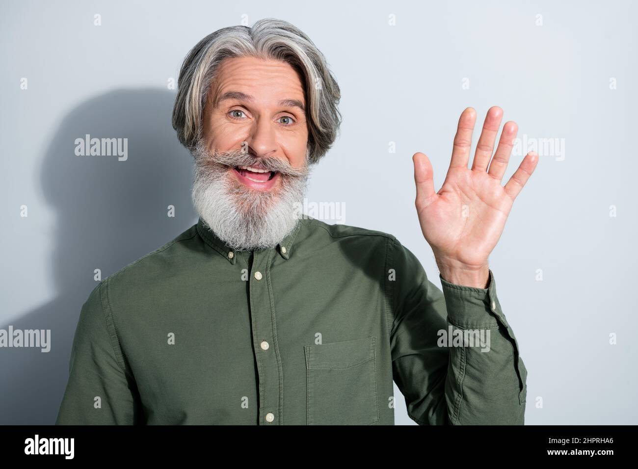 Video bearded man face palm hi-res stock photography and images - Alamy