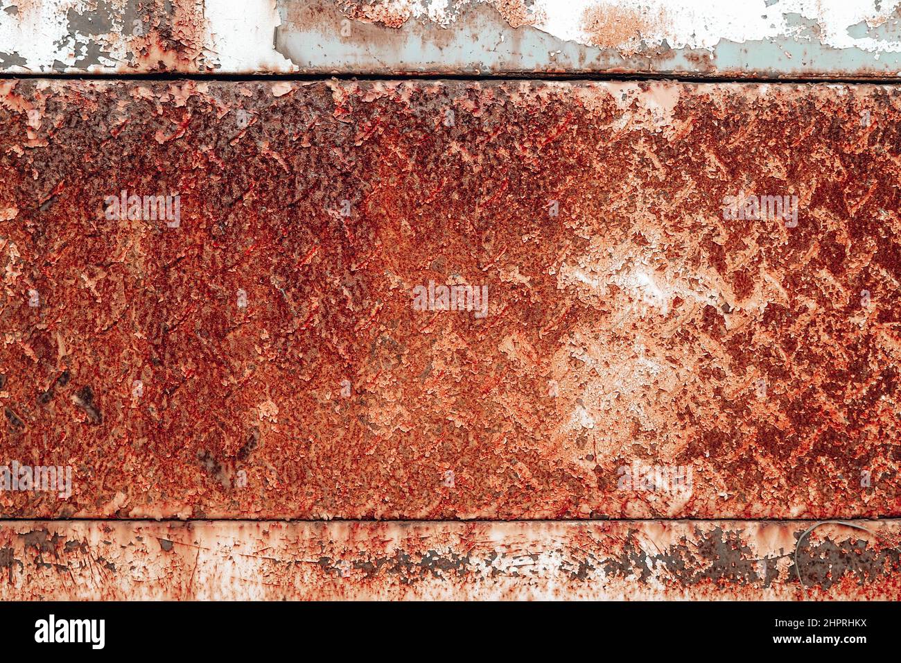 Grunge rusty metal texture. Rusted and oxidized background. Old worn ...