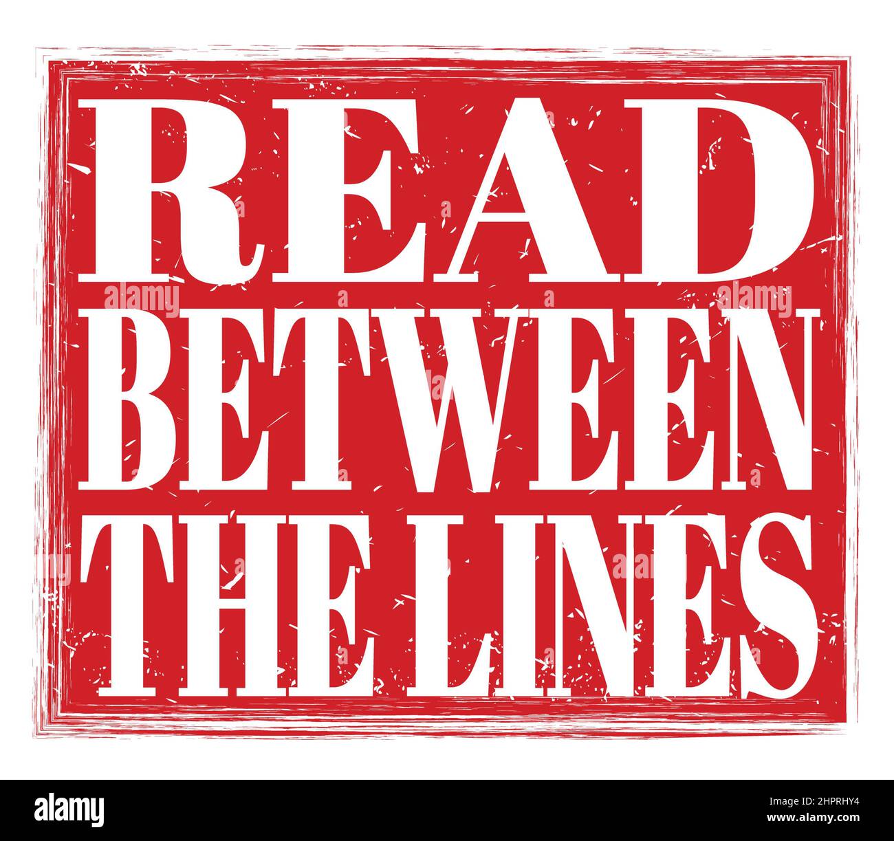 Read between the lines hi-res stock photography and images - Alamy
