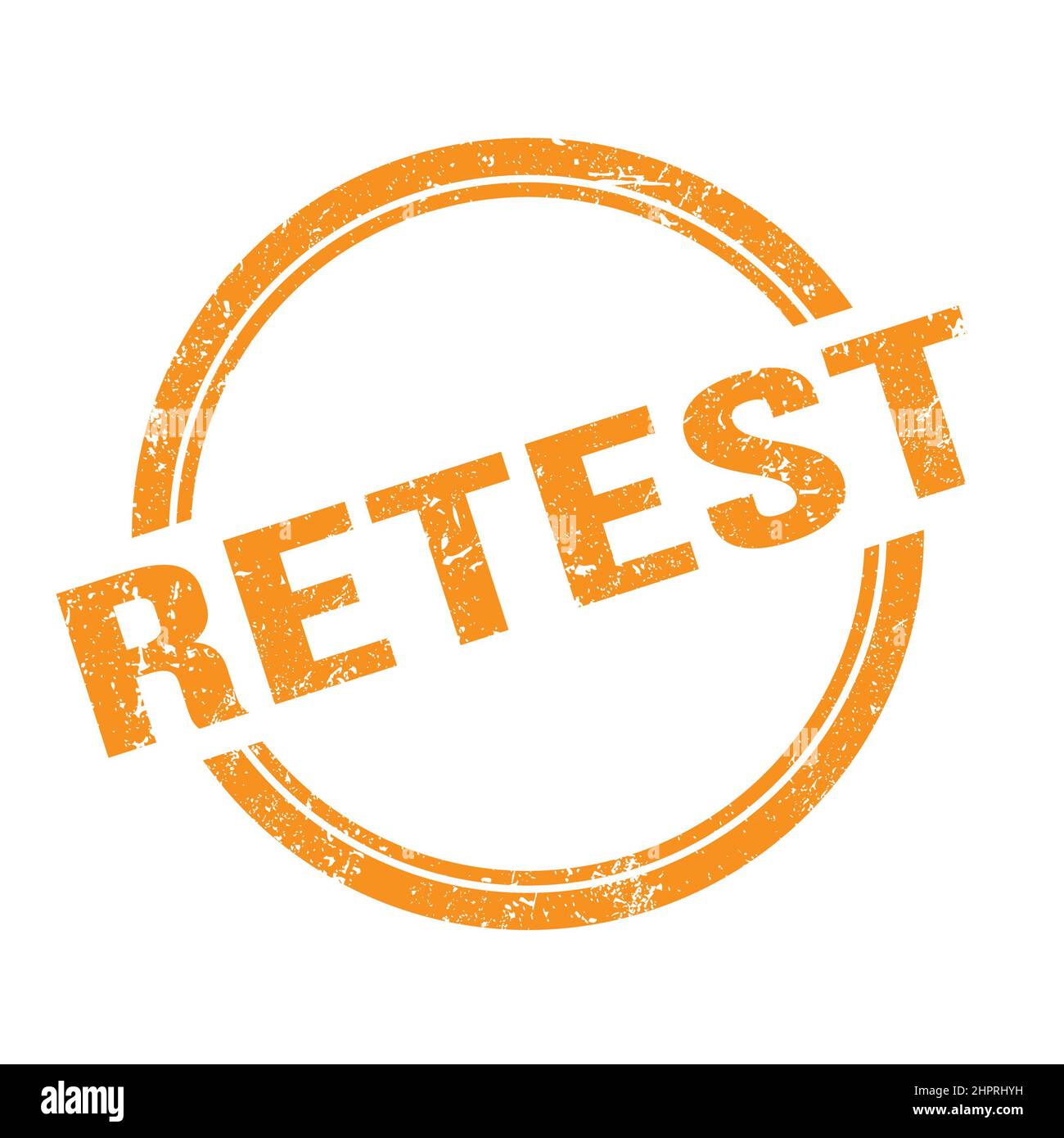 Retest stamp Cut Out Stock Images & Pictures - Alamy
