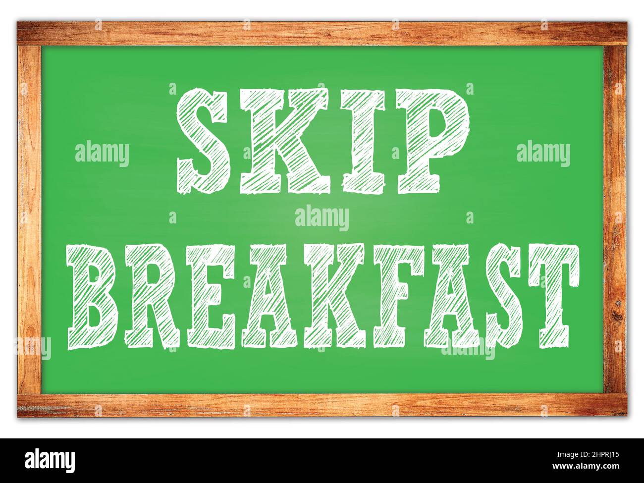 Skip breakfast hi-res stock photography and images - Alamy