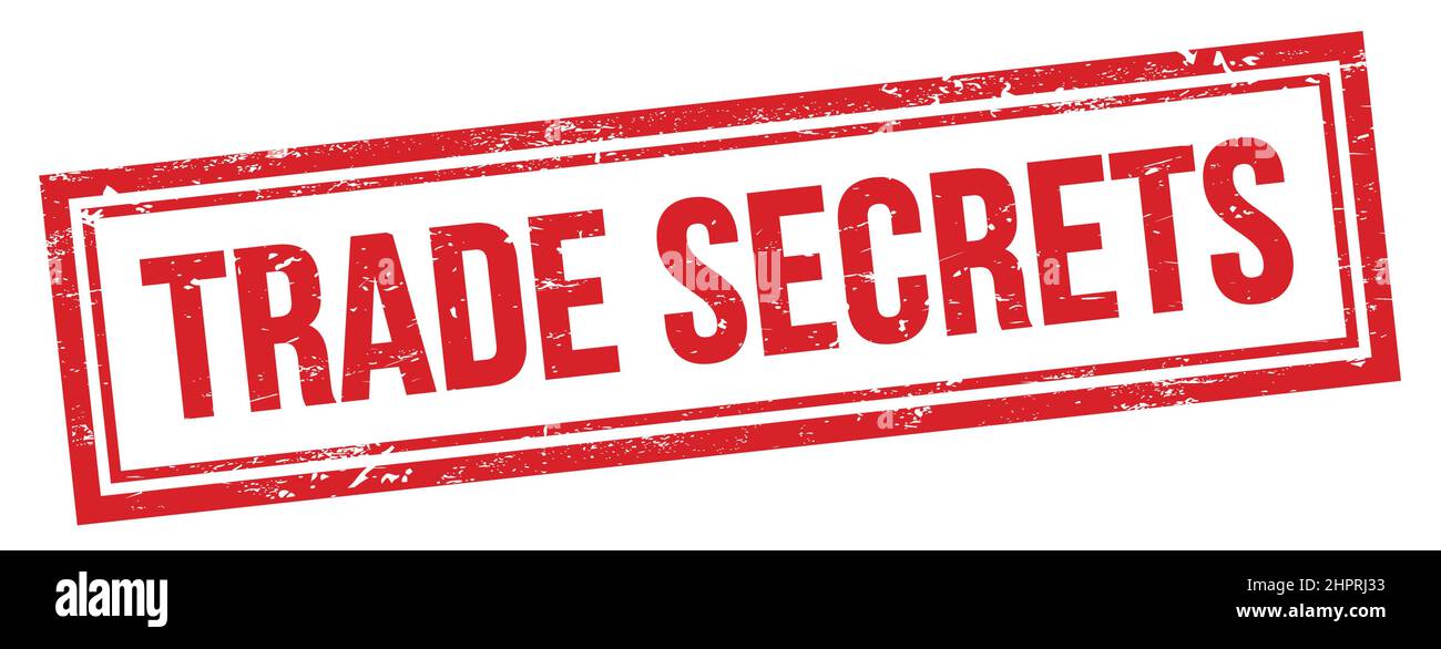 Trade secrets stamp hi-res stock photography and images - Alamy