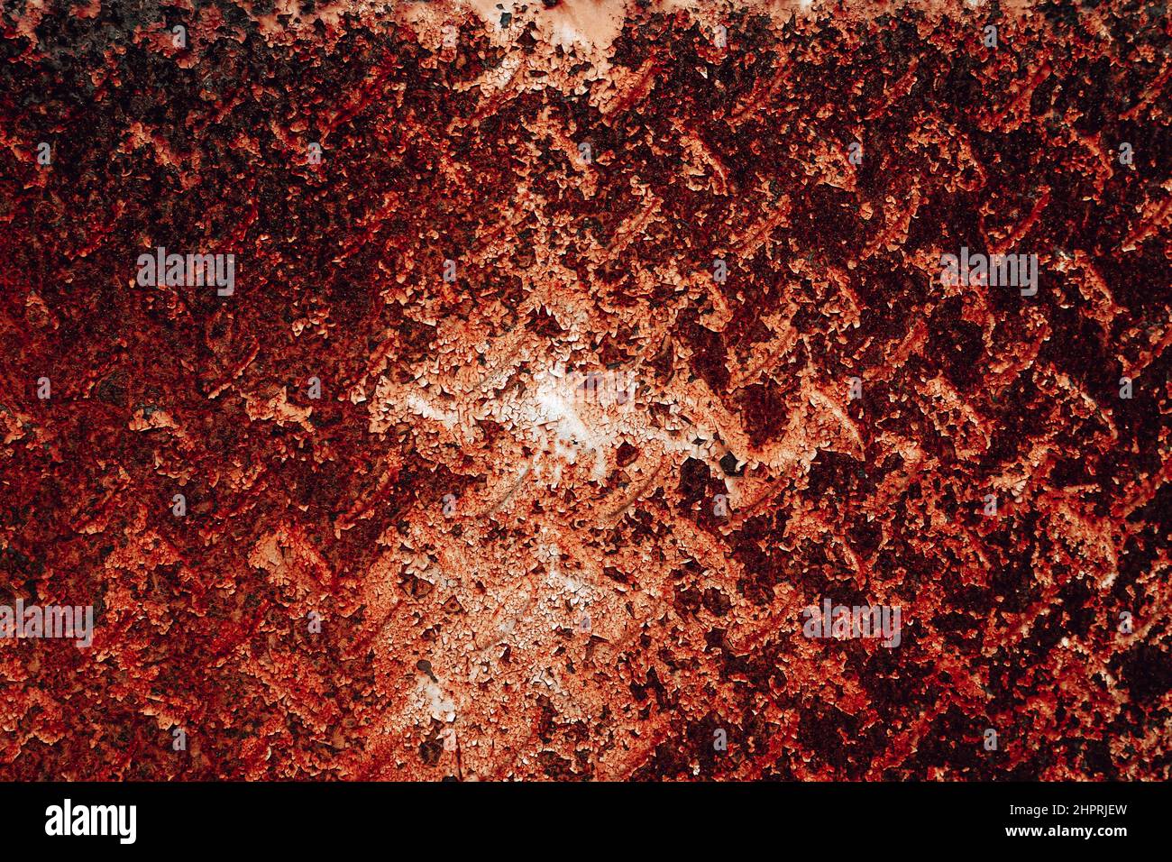 Grunge rusty metal texture. Rusted and oxidized background. Old worn ...