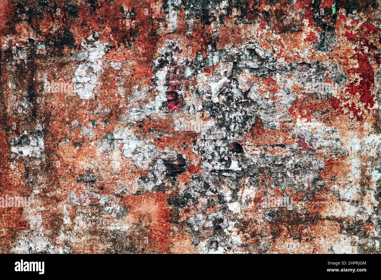 Grunge rusty metal texture. Rusted and oxidized background. Old worn ...