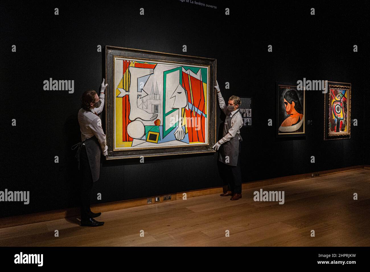 LONDON, UK. 23 February, 2022. PABLO PICASSO (1881-1973) La fenêtre ...