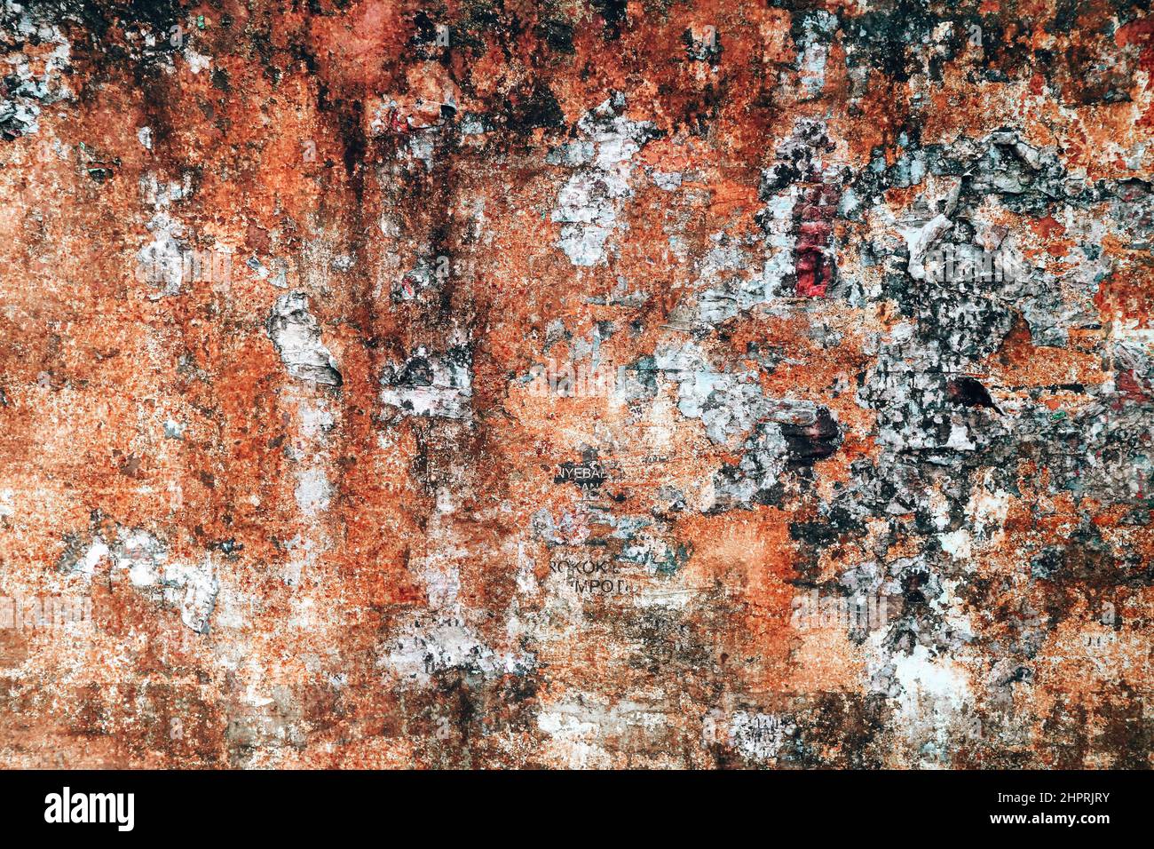 Grunge rusty metal texture. Rusted and oxidized background. Old worn ...