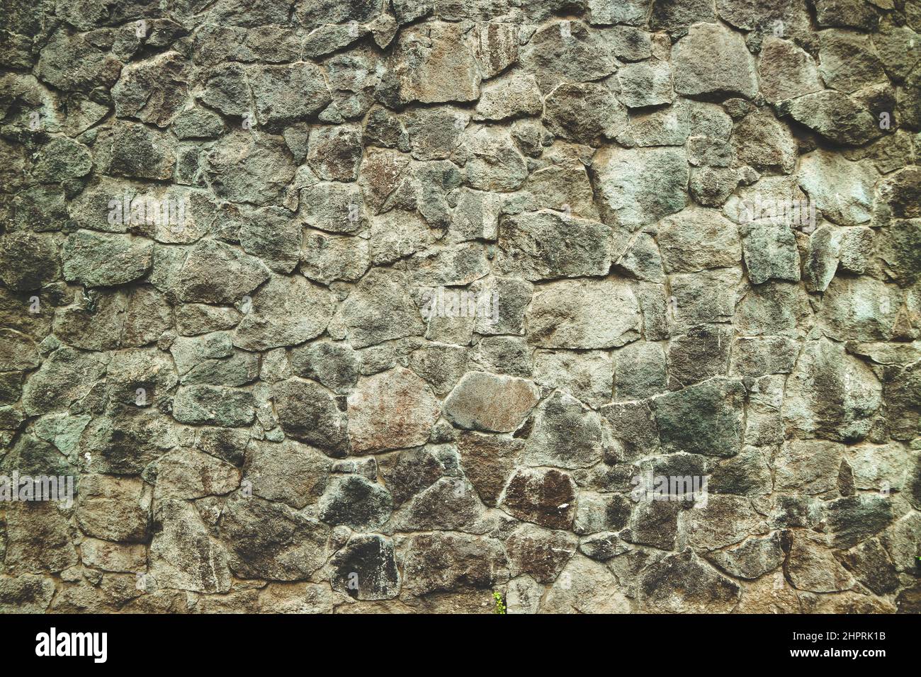 Abstract traditional stone wall pavement texture background. Bumpy ...
