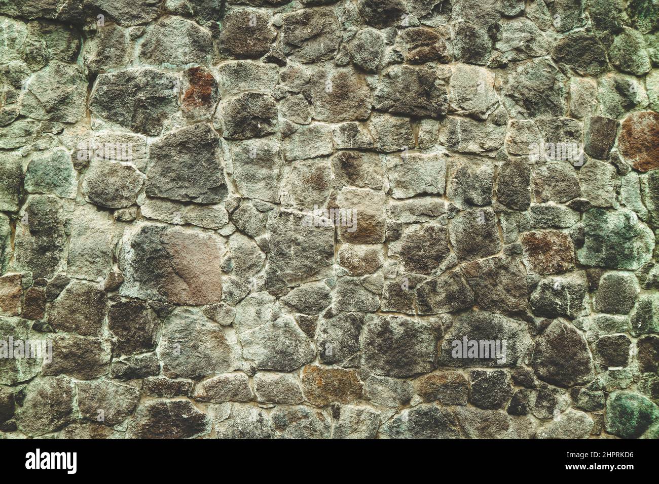 Abstract traditional stone wall pavement texture background. Bumpy ...