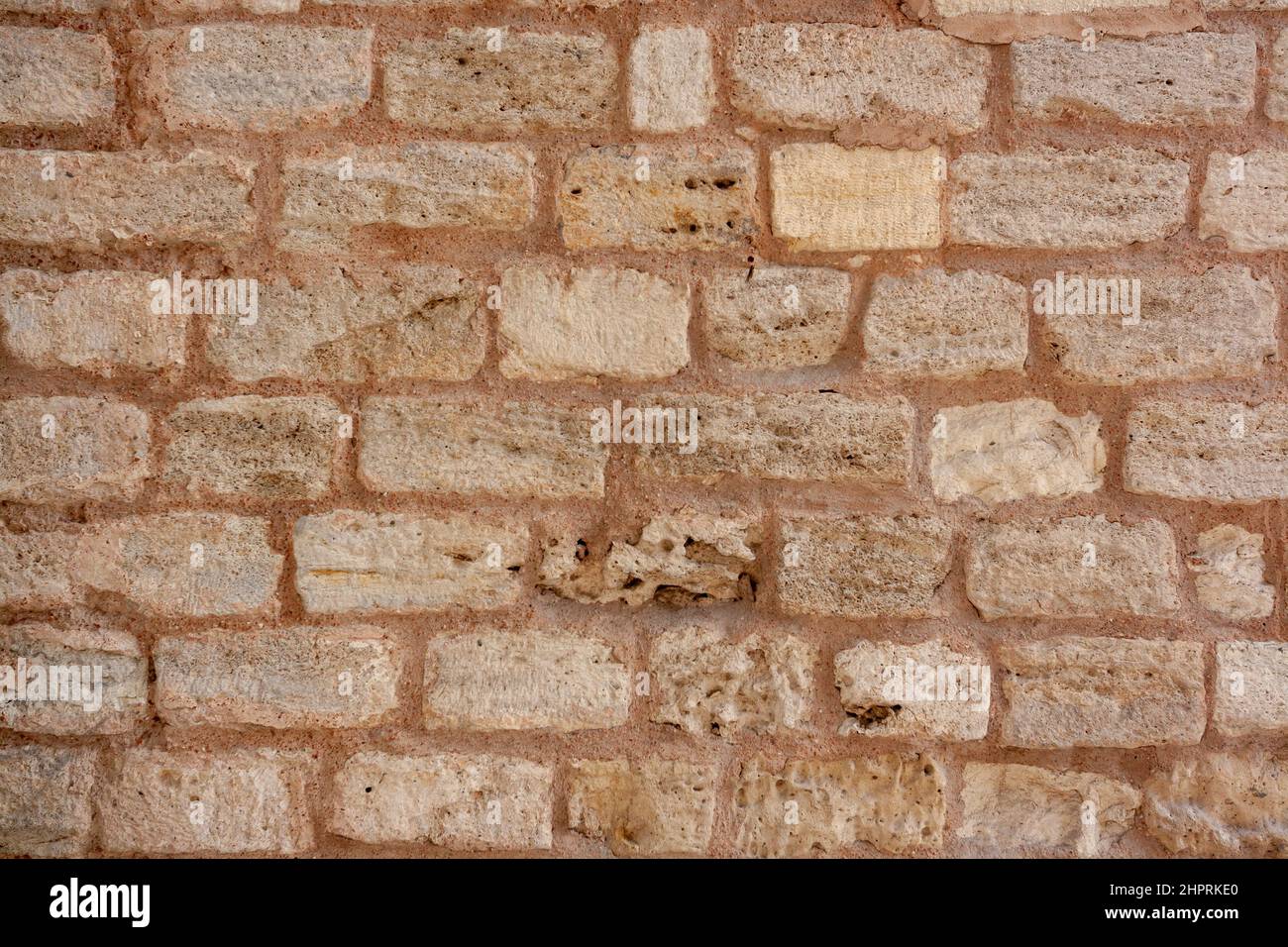 Antique masonry from old blocks and mortar Stock Photo - Alamy