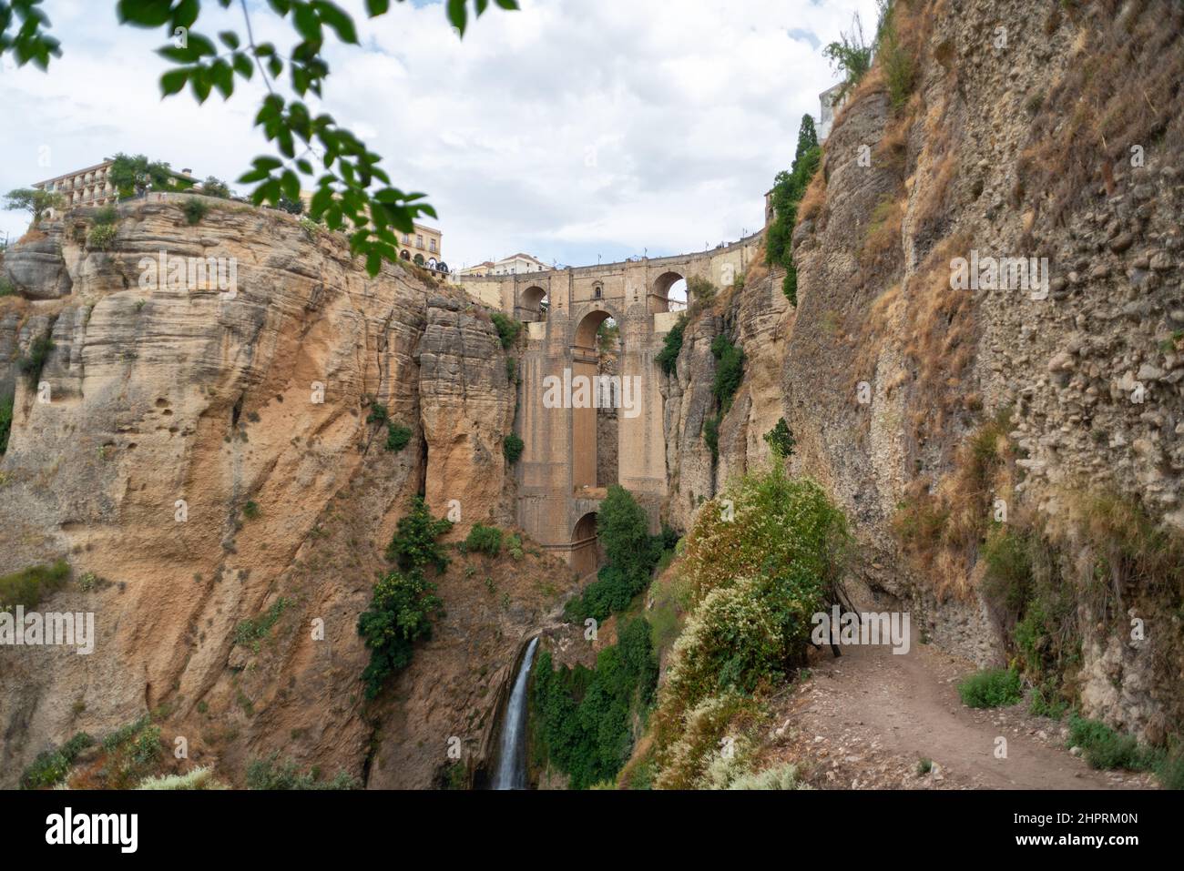 Low angle view of historic bridge Stock Photo - Alamy