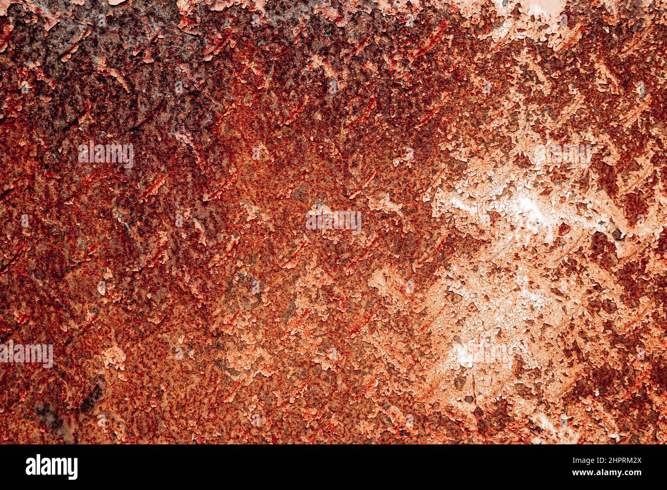 Grunge rusty metal texture. Rusted and oxidized background. Old worn ...
